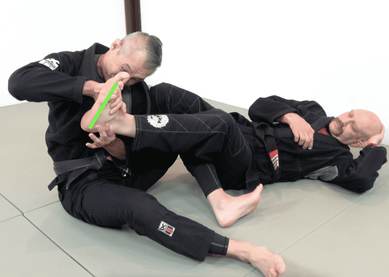 Learn the Ankle Lock - BJJ tutorial from InFighting Burnaby - Infighting